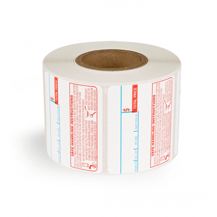 CAS 58mm x 50mm Safe Handling Instructions Scale Labels - Buy Factory ...