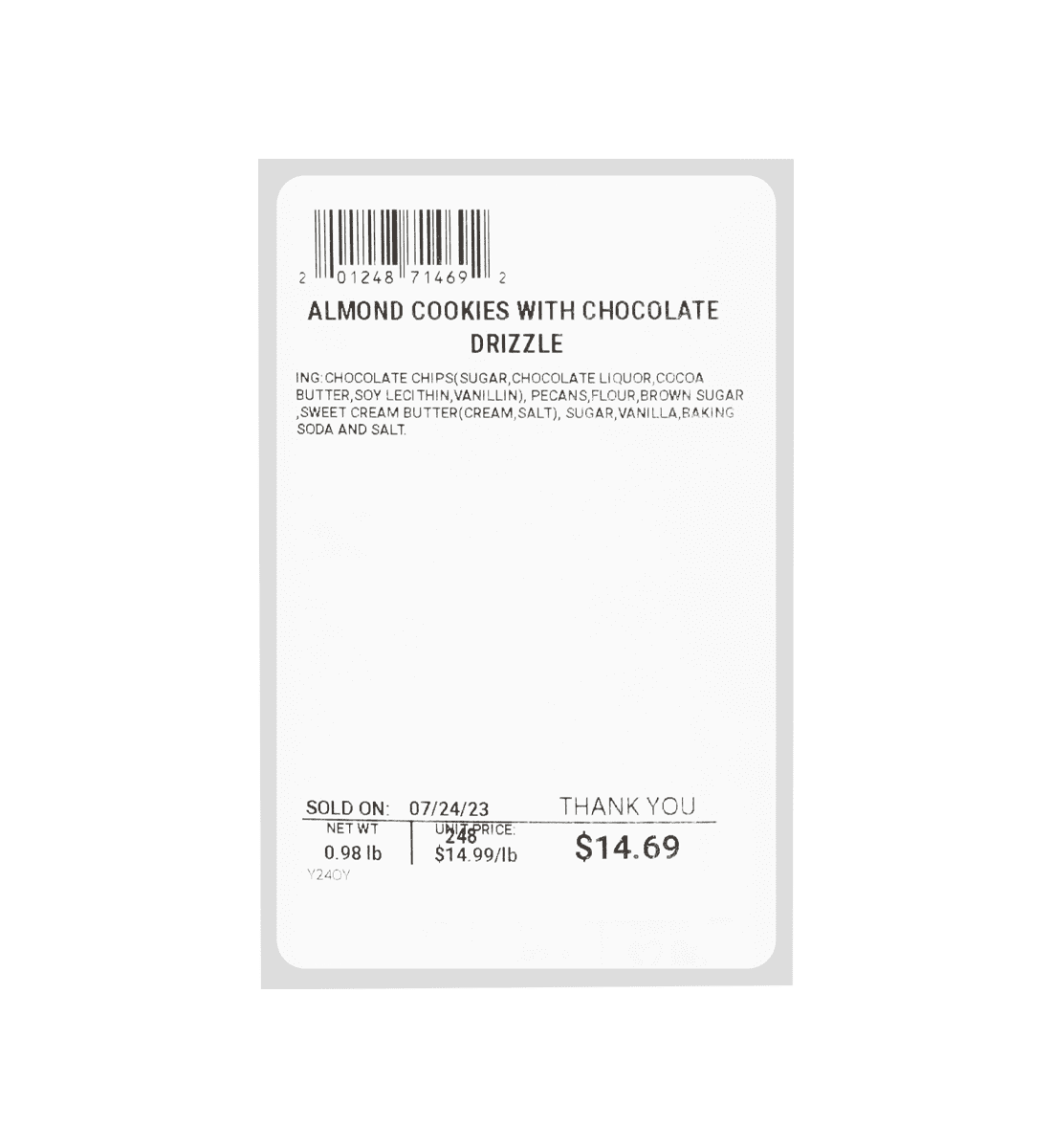 Mettler Toledo 2.625" x 4.25" Blank Scale Labels - Buy Factory Direct ...